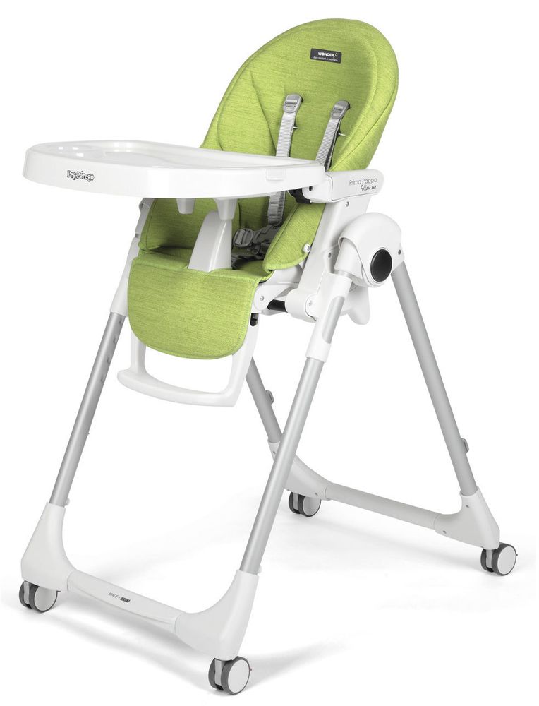 Peg Perego стульчик для кормления Prima Pappa Follow Me Wonder Green ...